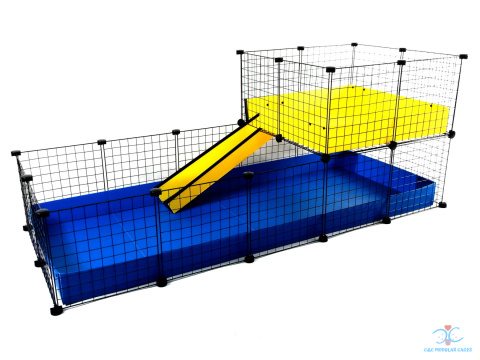 C&C Cage 5x2 + Loft 2x2 + Ramp > candcmodularcages.eu